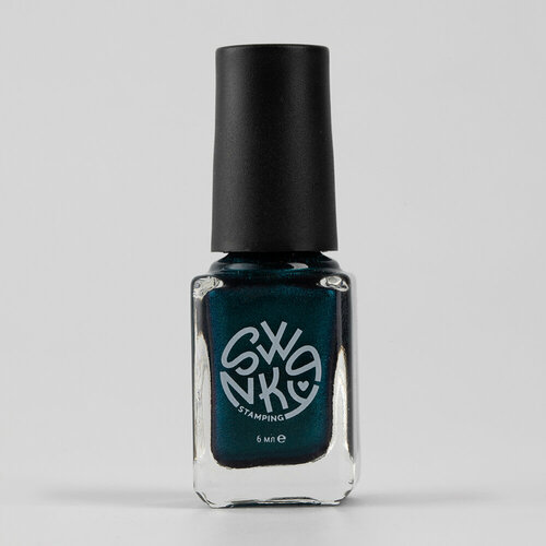 Swanky Stamping, лак для стемпинга M131 (Emerald Green), 6 мл