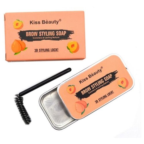 Мыло для укладки бровей 3D Eyebrow Styling Soap Персик