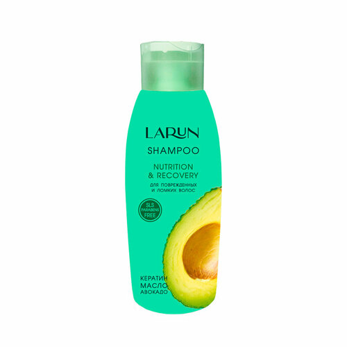 Шампунь для поврежденных и ломких волос Larun Nutrition & Recovery 500 мл
