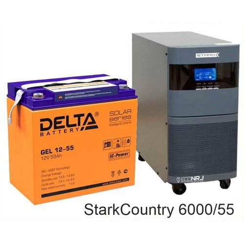 Stark Country 6000 Online, 12А + Delta GEL 12-55