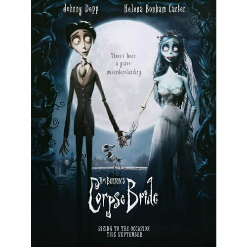 Плакат, постер на бумаге Corpse Bride/Труп Невесты/комиксы/мультфильмы. Размер 30 х 42 см