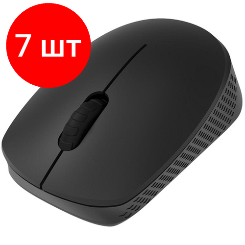 Комплект 7 штук, Мышь компьютерная RITMIX RMW-502 BLACK 1200 dpi, 3кн (80000933)