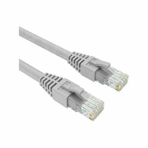 Соединительный кабель патч корд 5-970 2.0 UTP Cat5e 2.0 метра серый 2 штуки
