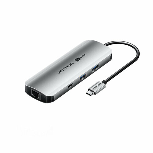 Хаб USB Vention USB Type-C 9-in-1 TQMHB