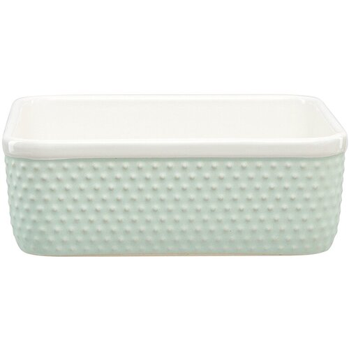 Блюдо для запекания керамическое Marshmallow квадратное 16,6х16,6 см, мятное Liberty Jones, LJ0000137