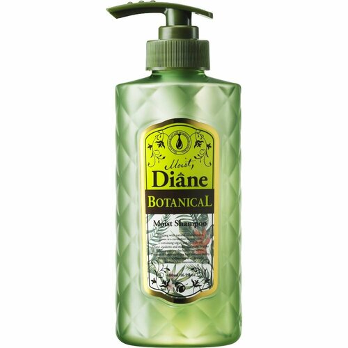 MOIST DIANE Увлажняющий бессиликоновый бессульфатный шампунь Botanical Moist Shampoo