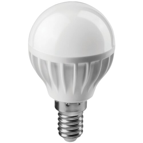 Лампа светодиодная ОНЛАЙТ 71644, E14, G45, 6 Вт, 4000 К