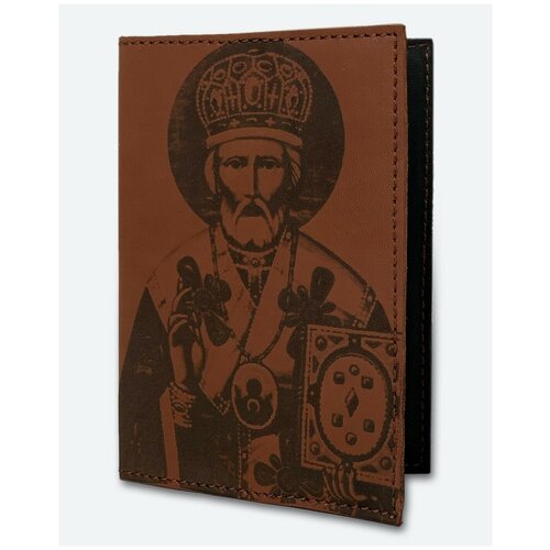 Обложка для паспорта KAZA, коричневый