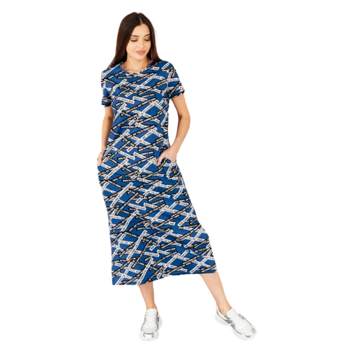 Платье BOMBACHO, размер 58, синий