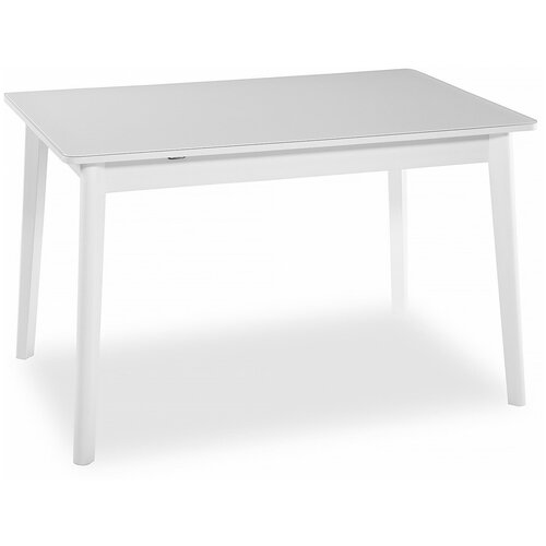 Раздвижной обеденный стол БЕЙСИК-6 белый