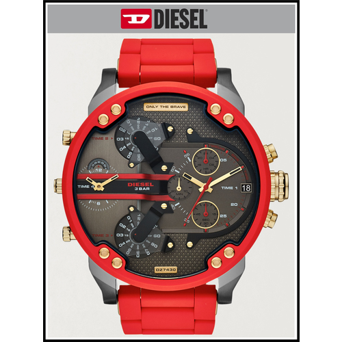 Наручные часы DIESEL Mega Chief DZ7430, красный