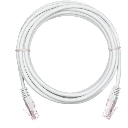 Патч-корд NETLAN (EC-PC4UD55B-BC-PVC-050-WT-10)