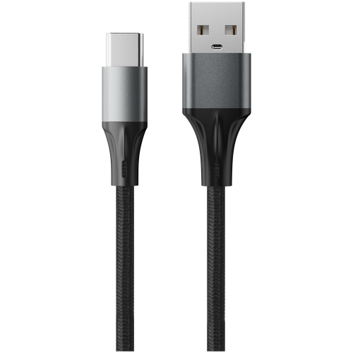 Кабель для быстрой зарядки Accesstyle USB Type-A - USB Type-C 30-F200M смартфонов, планшетов, ноутбуков, черный