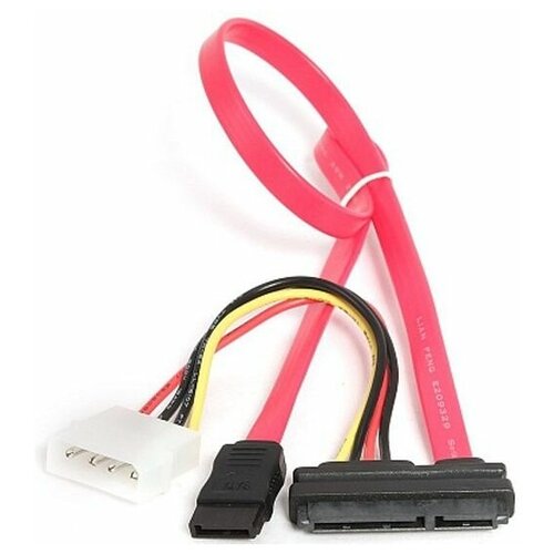 Кабель Combo SATA Cablexpert CC-SATA-C1 molex+SATA/SATA 15pin+7pin