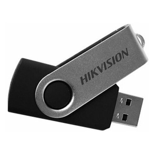 Hikvision Накопитель USB flash 8ГБ Hikvision M200S HS-USB-M200S/8G, черно-серебр. (USB2.0)