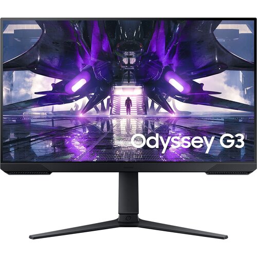 SAMSUNG Монитор Samsung 27" Odyssey G3 S27AG320NI черный VA LED 1ms 16:9 HDMI полуматовая HAS Piv 250cd 178гр/178гр 1920x1080 165Hz FreeSync Premium DP 4.8кг LS27AG320NIXCI