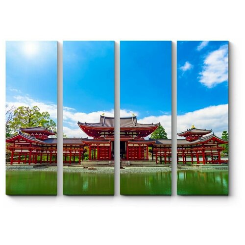 Модульная картина Храм Биодо, Киото100x75