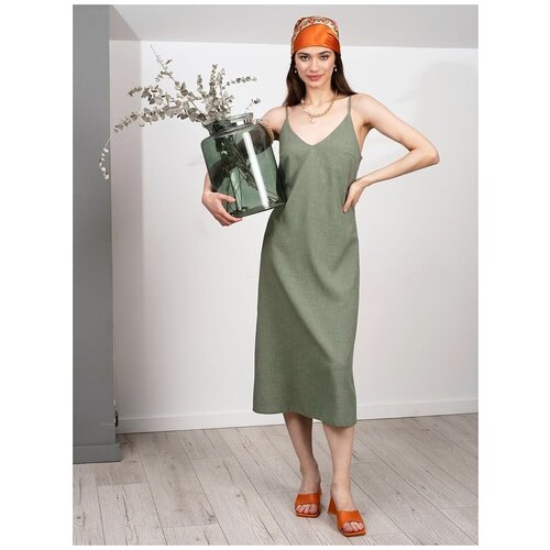 Платье VIAVILLE, размер 40, зеленый