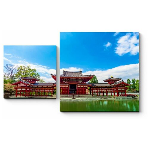 Модульная картина Храм Биодо, Киото70x42