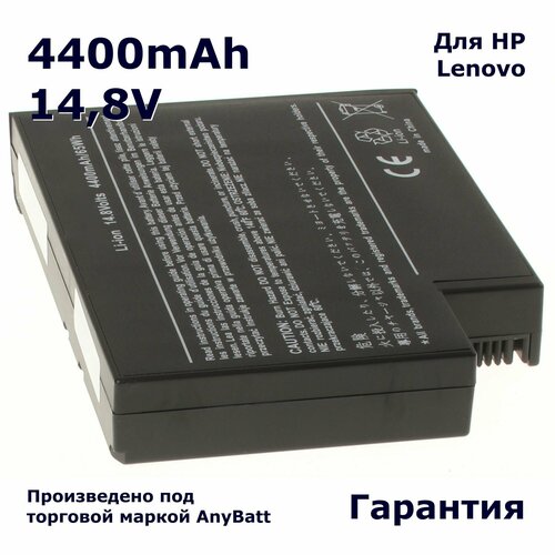 Аккумулятор AnyBatt 4400mAh, для F4809A F4812A BL1033 HSTNN-iB13 371785-001 916-2150 F4812 HSTNN-DB13 F4809 B-5681