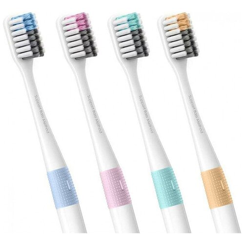 Набор зубных щеток Xiaomi (комплект 4 шт) (NUN4006RT)