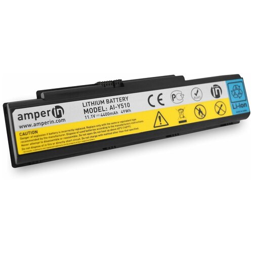 Аккумуляторная батарея Amperin для ноутбука Lenovo 121000651 11.1V (4400mAh)