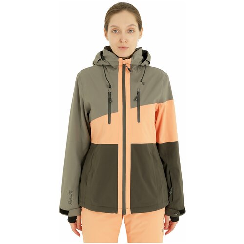 Куртка Rehall, размер L, оранжевый, серый