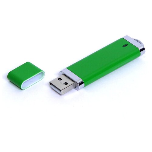 Промо флешка пластиковая «Орландо» (64 Гб / GB USB 2.0 Зеленый/Green 002 накопитель APEXTO U206A)