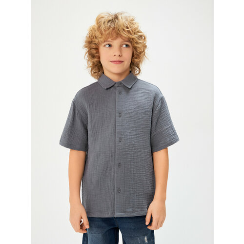 Рубашка Acoola, размер 140, серый
