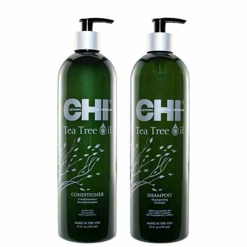 CHI Набор для ухода за чувствительной кожей головы Tea Tree Best Refresh Duo