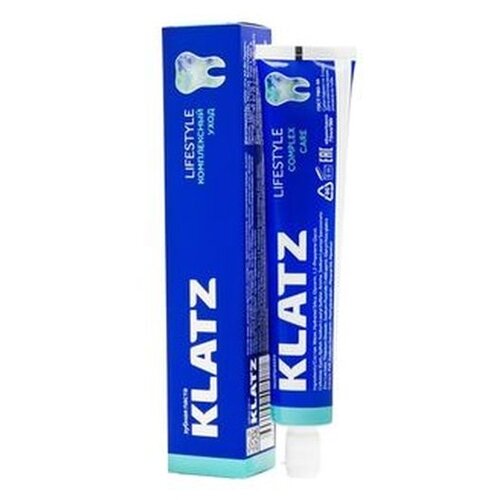 Зубная паста Klatz Lifestyle Комплексный уход, 75 мл