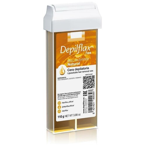 Depilflax 100 Воск для депиляции, натуральный 110 г
