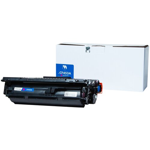 Картридж лазерный NV PRINT (NV-CF453A) для HP LJ M652/M653/M681/M682, пурпурный, ресурс 10500 страниц, NV-CF453AM