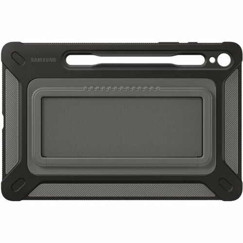 Чехол Samsung для Outdoor Cover Tab S9 FE, поликарбонат, полиуретан, титан, (EF-RX510CBEGRU)