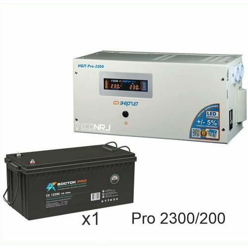 Энергия PRO-2300 + Аккумуляторная батарея восток PRO СХ-12200