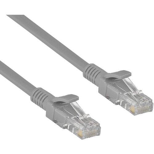 Патч-корд Exegate UTP-RJ45-RJ45-5e-0,5M-GY (EX169509RUS-50)