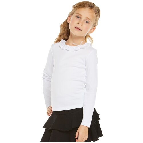 Школьная блуза Снег, размер 158, белый