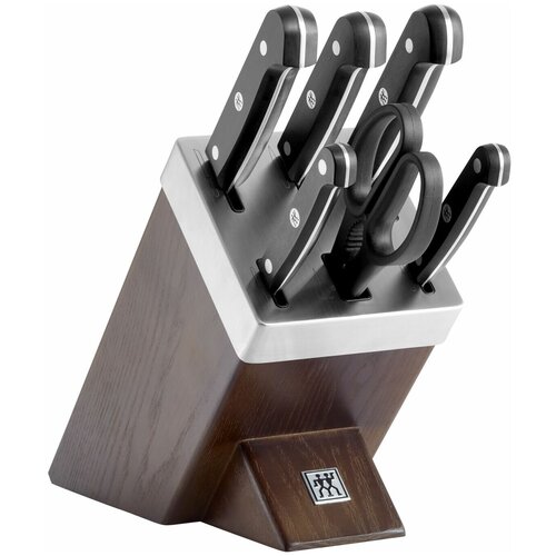 Набор ножей Zwilling Gourmet в подставке с заточкой, 7 предметов