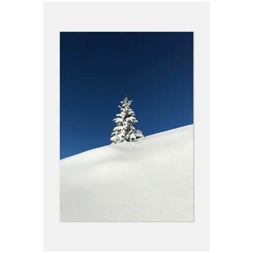 Постер для интерьера Postermarkt, 50х70 см в тубусе, Зима #88