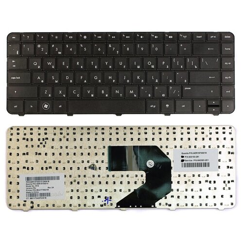 Клавиатура для ноутбука HP Pavilion G6-1124er черная