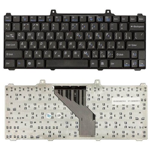 Клавиатура для ноутбука Dell K022330X V-0223BIBS-US русская, черная