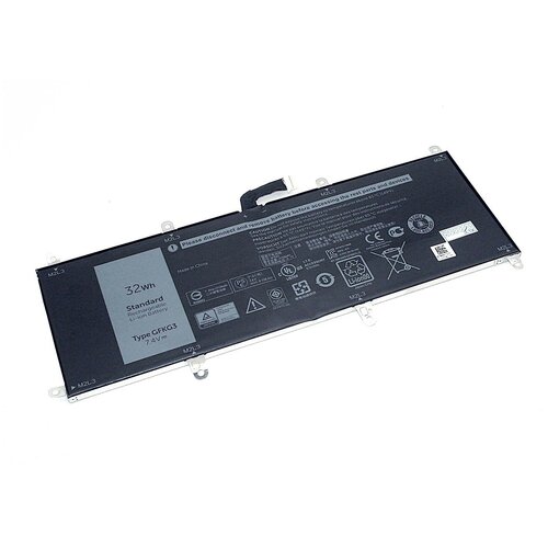 Аккумуляторная батарея для ноутбука Dell WH96V 7.4V 4220mAh (8-pin)