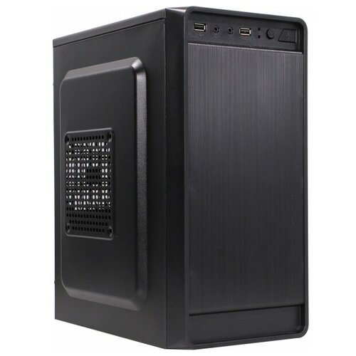 Корпус Exegate EX283122RUS Minitower ExeGate BAA-108 Black, mATX, (без БП), 2*USB, Audio