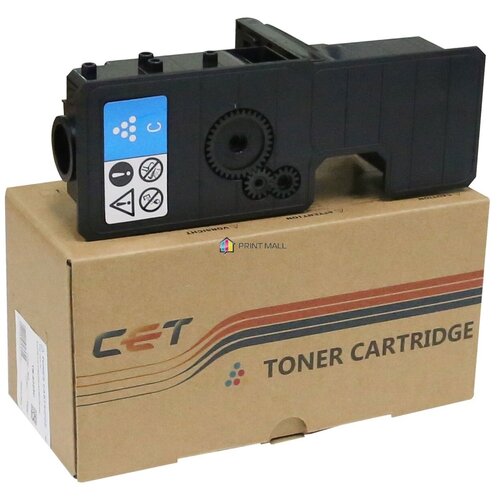 Тонер-картридж (PK208) TK-5220C для KYOCERA ECOSYS P5021cdn/M5521cdn (CET) Cyan, 18г, 1200 стр, CET141134