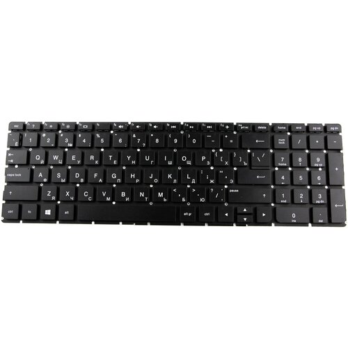 Клавиатура для ноутбука HP 17-x черная