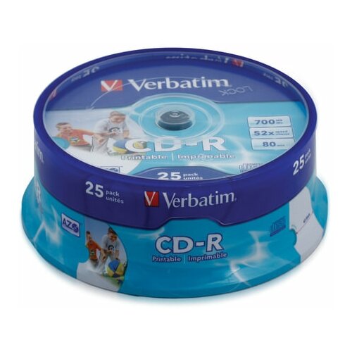 Диски Unitype CD-R VERBATIM 700 Mb 52x Cake Box (упако. - (1 шт)
