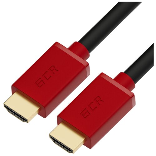 Кабель GCR HDMI - HDMI (GCR-HM401), 5 м, 1 шт., красный