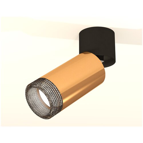 Комплект накладного поворотного светильника XM6327041 PYG/BK/BK золото желтое полированное/черный/тонированный (A2221, C6327, N6151)