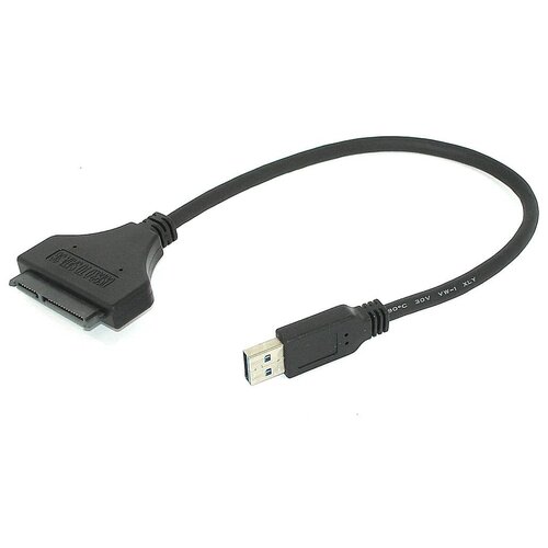 057931 Переходник SATA на USB 3.0 на шнуре 30см DM-685 (для 3,5" не подходит)