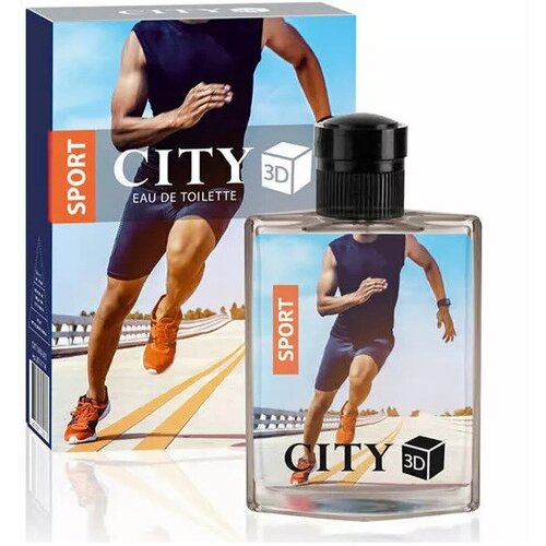 CITY Parfum 3D Sport туалетная вода 100 мл для мужчин
